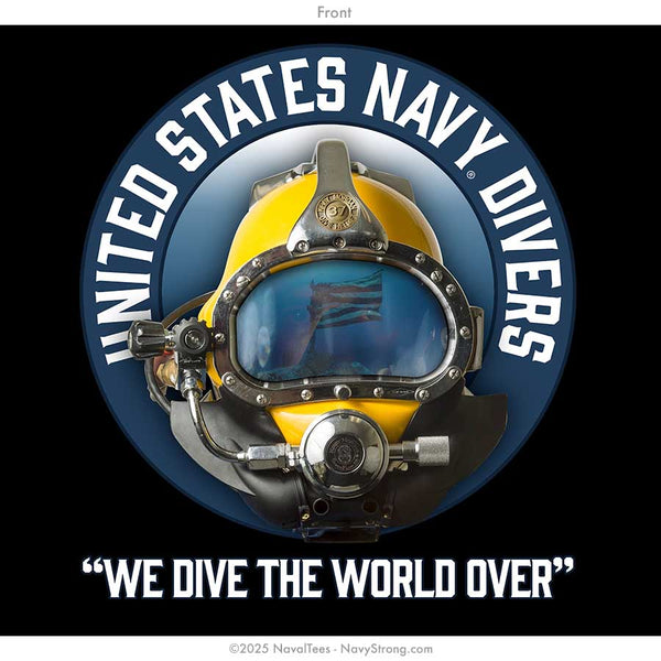 "Underwater Flag" Tank | Black – NavyStrong