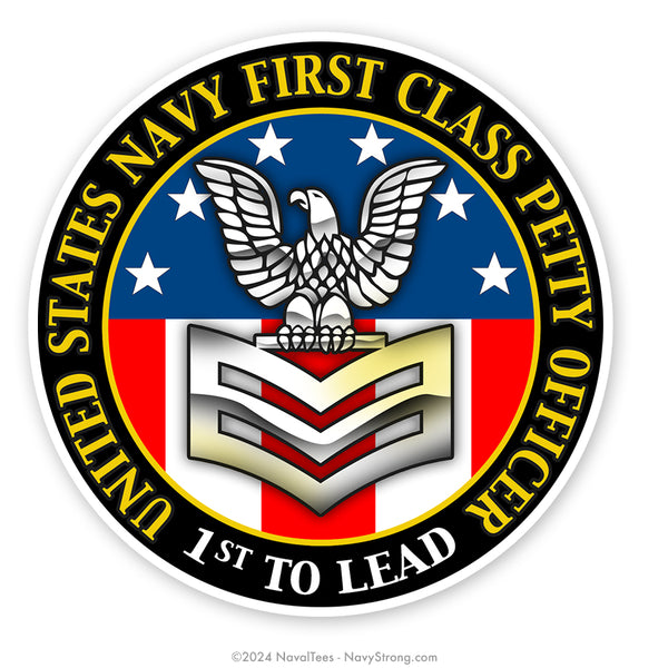 "FCPOA" | 4 inch Vinyl Decal – NavyStrong