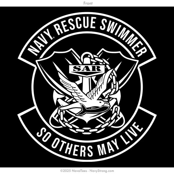 "Rescue Swimmer Patch" Tank | Black – NavyStrong