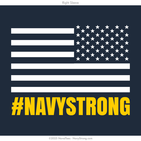 "Athletic Navy" Tee | Navy – NavyStrong