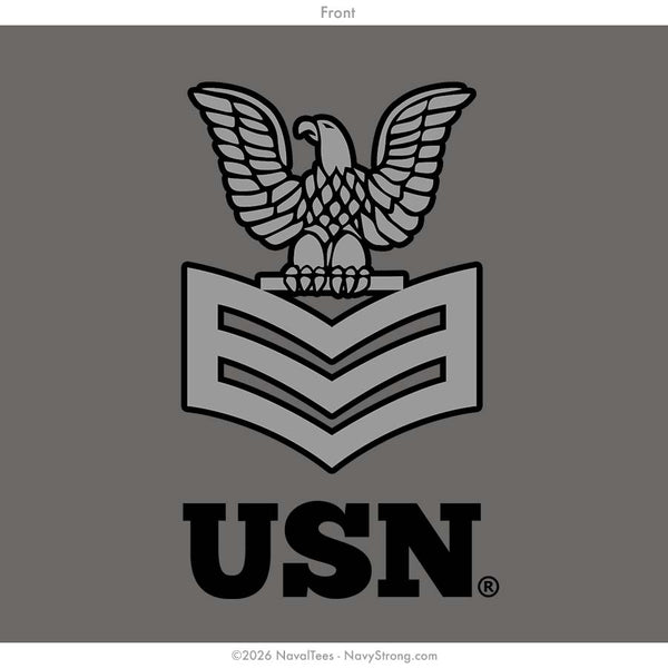 "First Class Crow" Tee | Charcoal – NavyStrong